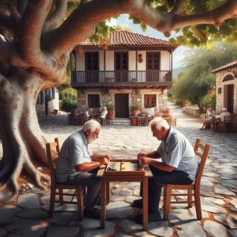 Der Zauber des Spiels Tavli